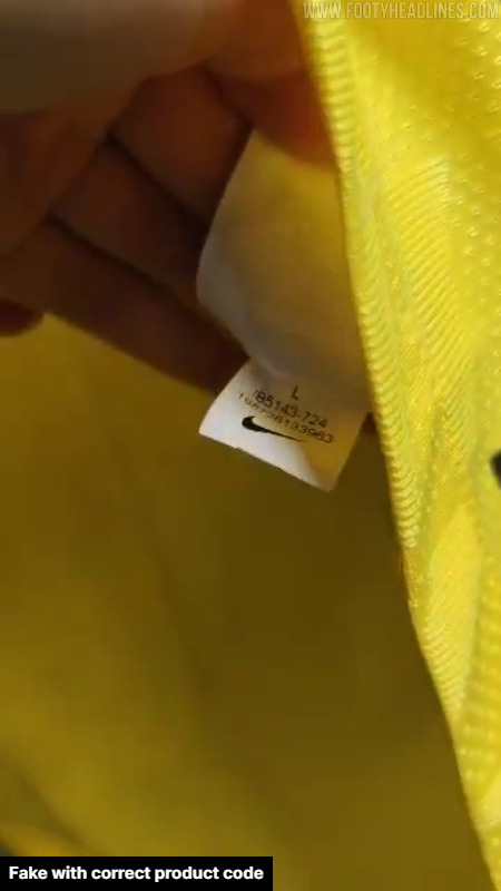 Warning: Fake Football Shirts Now Feature Correct Product Codes - How ...