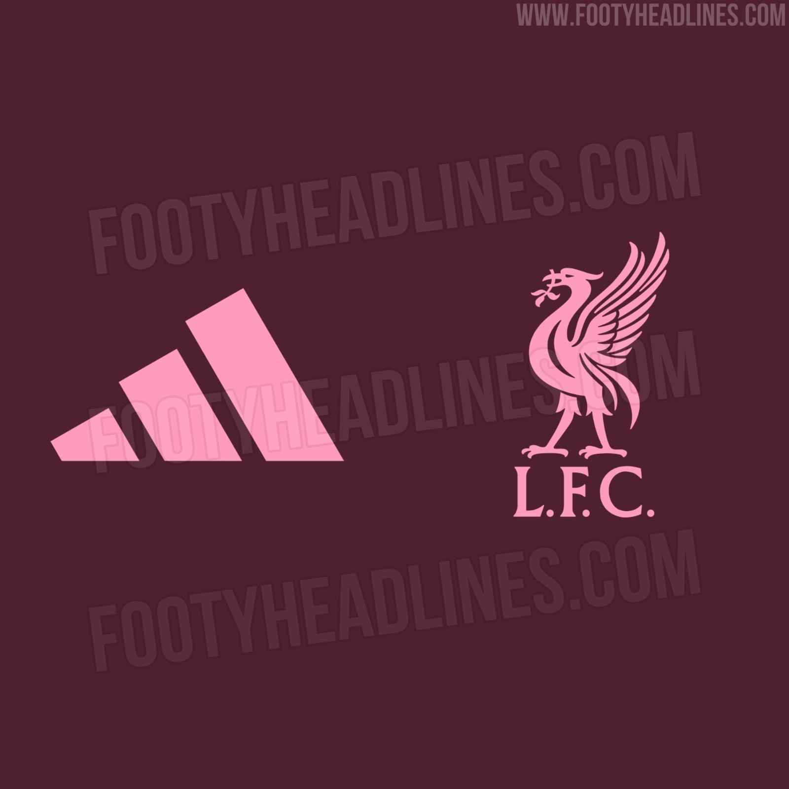 Leaked: Adidas Liverpool 2027 Training Kit to Feature Striking Berry ...