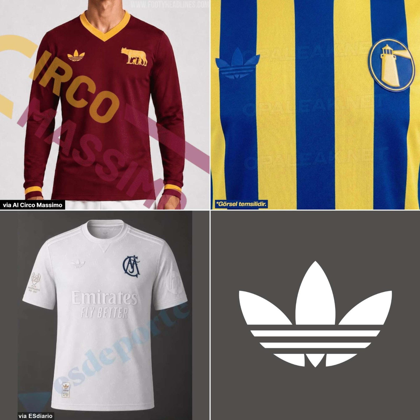 LEAKED: Adidas to Release At Least Three Anniversary Kits in 26-27 ...