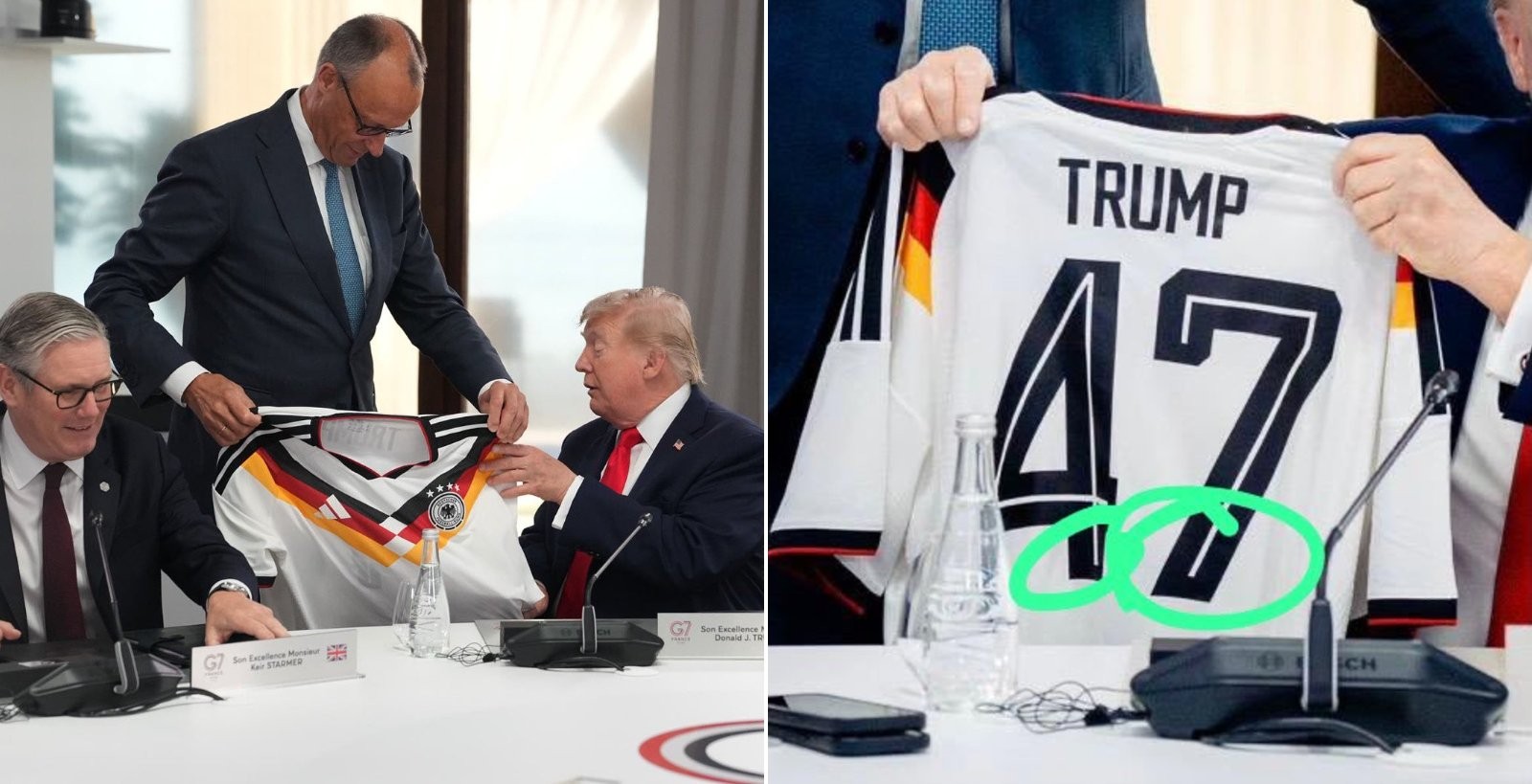 Germany Gifts Donald Trump Adidas 2026 World Cup Kit With Unofficial