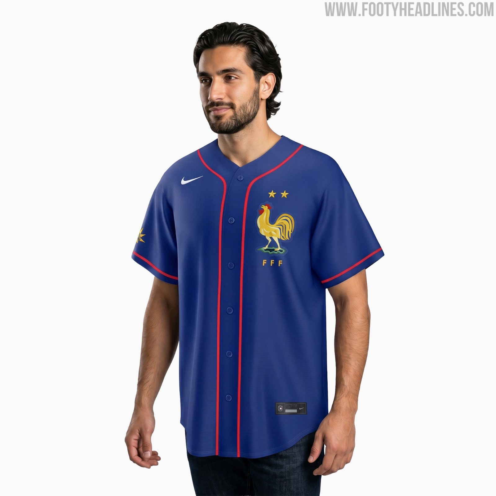 France x MLB Baseball Jersey Released - Footy Headlines