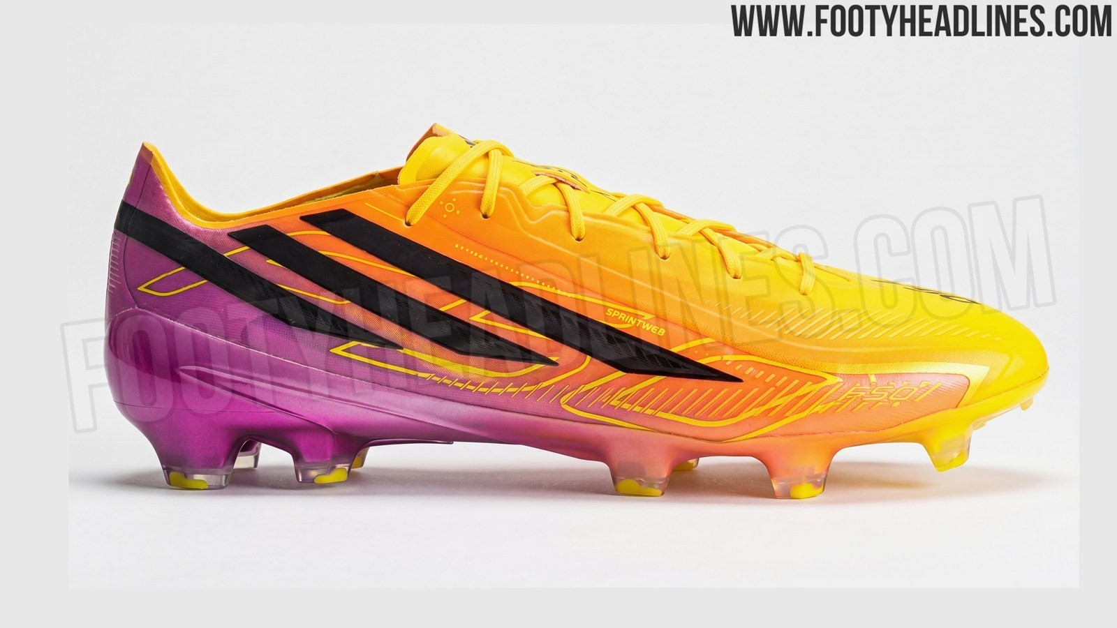 Adidas F50 Hyperfast '2027 First Main Pack' Boots Leaked - Sunset Vibes ...